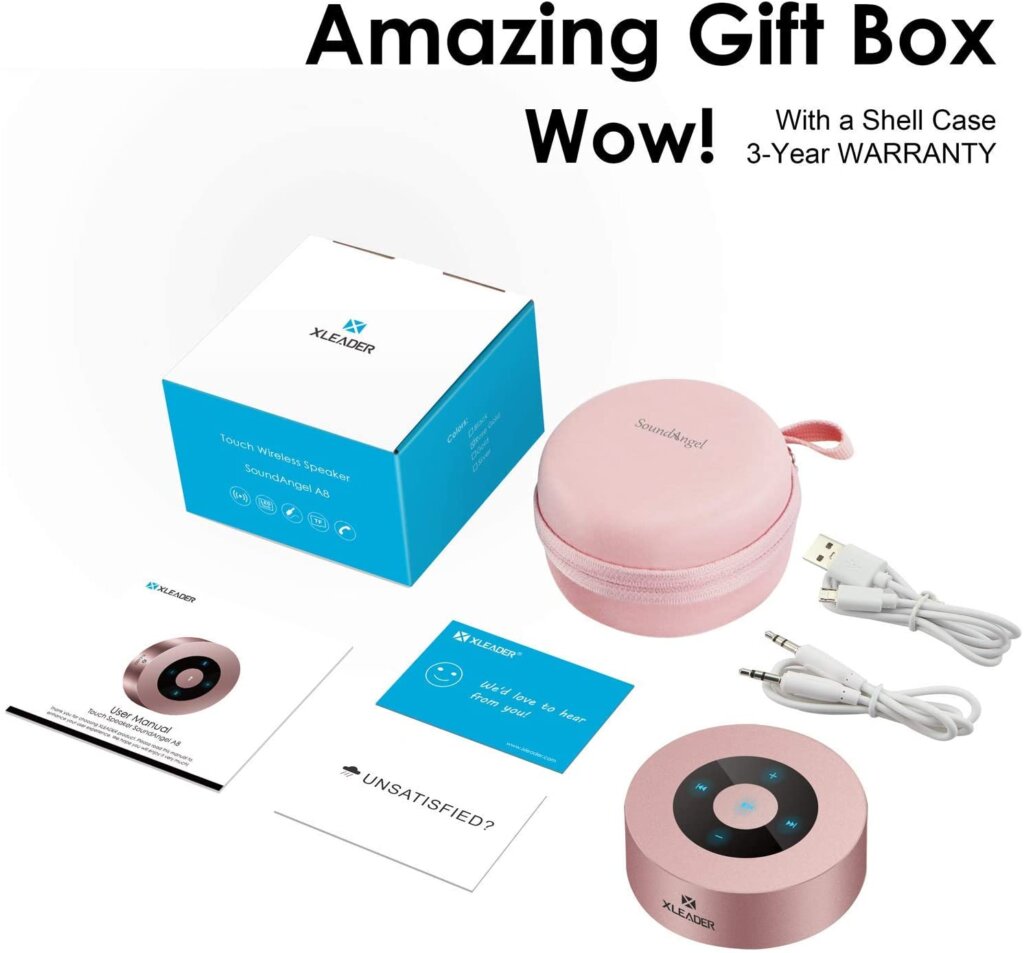 XLeader SoundAngel A8 小型Bluetoothスピーカーの口コミ・評判、レビュー