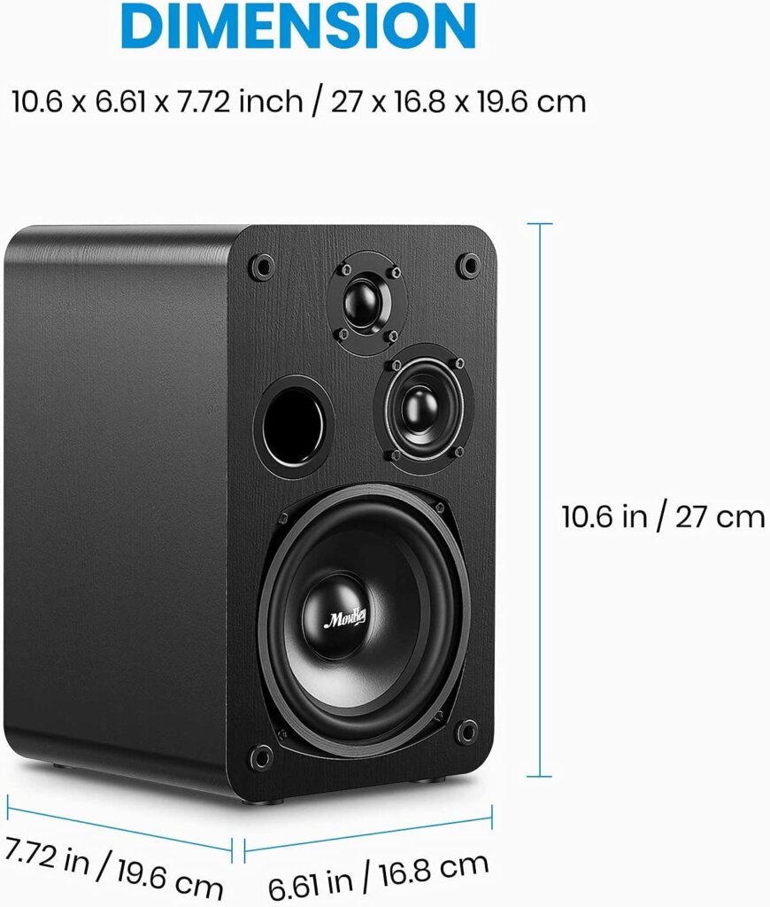 Moukey M20-3 ブックシェルフスピーカーの口コミ・評価、レビュー