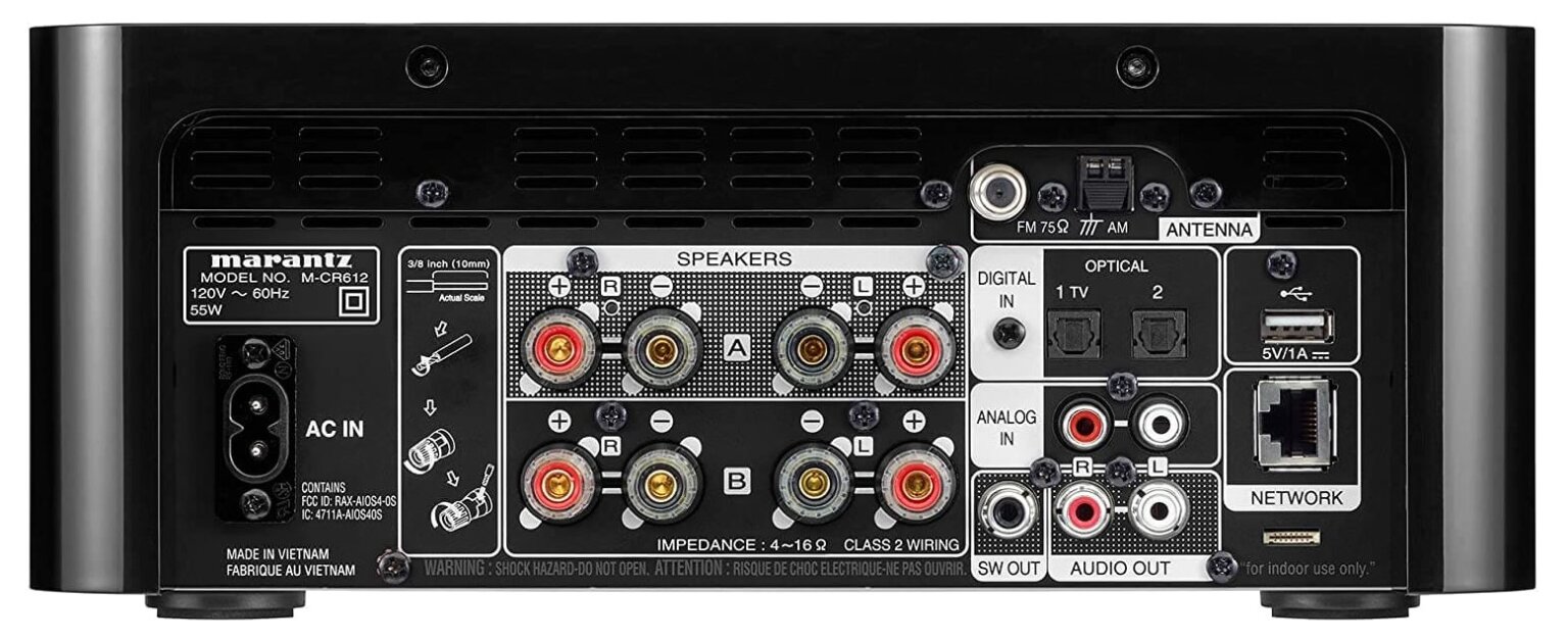 Marantz M-CR612 ネットワークCDレシーバーの口コミ・評価、レビュー